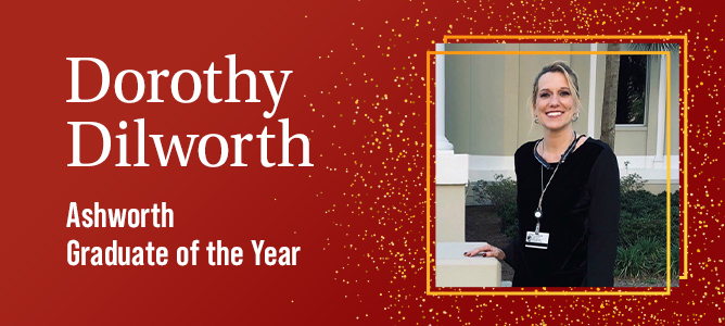 2020 Graduate of the Year: Dorothy Dilworth - Ashworth College